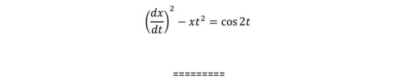 Solved please help me Solve the following differential | Chegg.com
