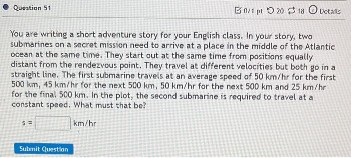 Solved You are writing a short adventure story for your | Chegg.com