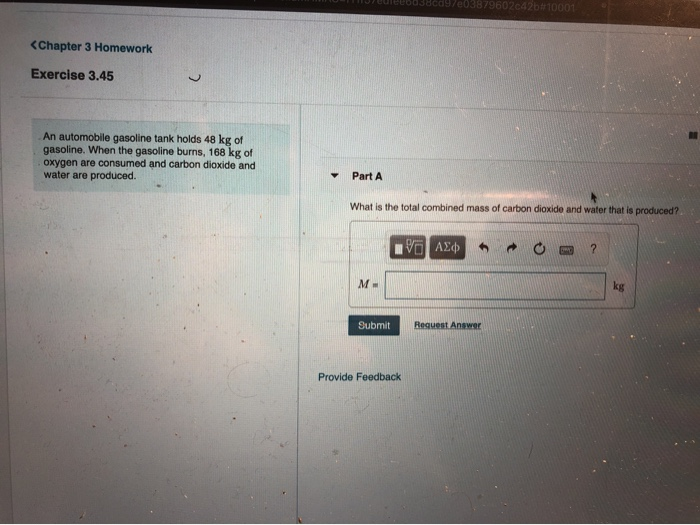 Solved Part B When carbon is burned in air, it reacts with | Chegg.com