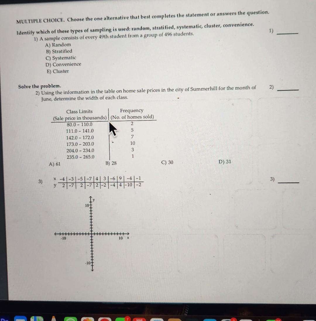 Solved Construct a modified box plot for the data. 10) The | Chegg.com
