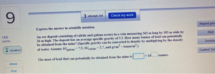 Solved ignment Saved 3 attempts left Check my work A sample | Chegg.com