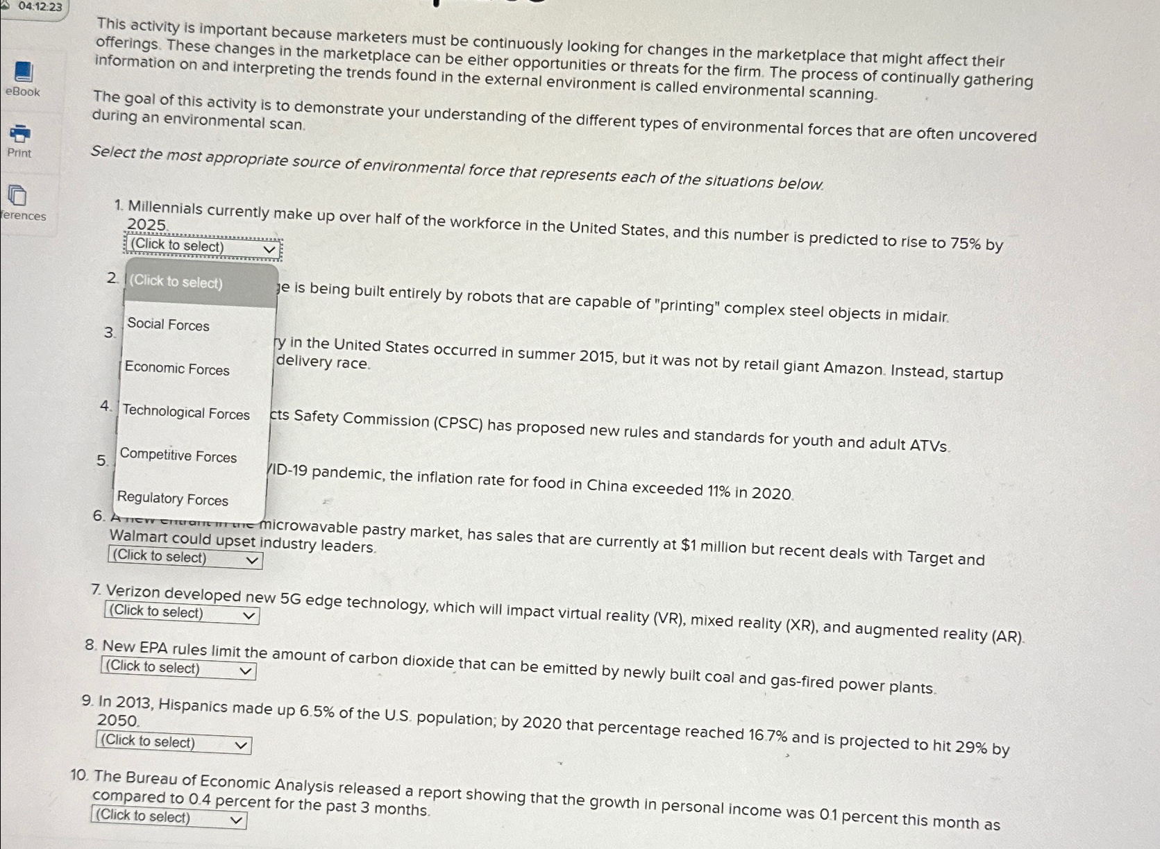Solved 04:12:23This activity is important because marketers | Chegg.com