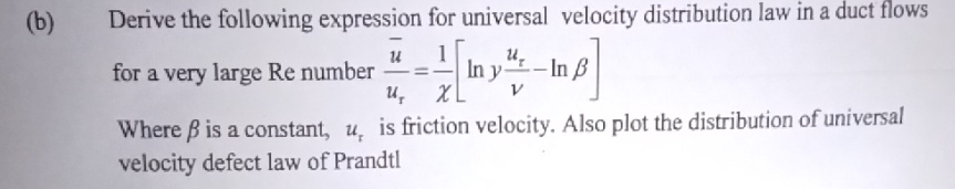 Solved (b) ﻿Derive the following expression for universal | Chegg.com