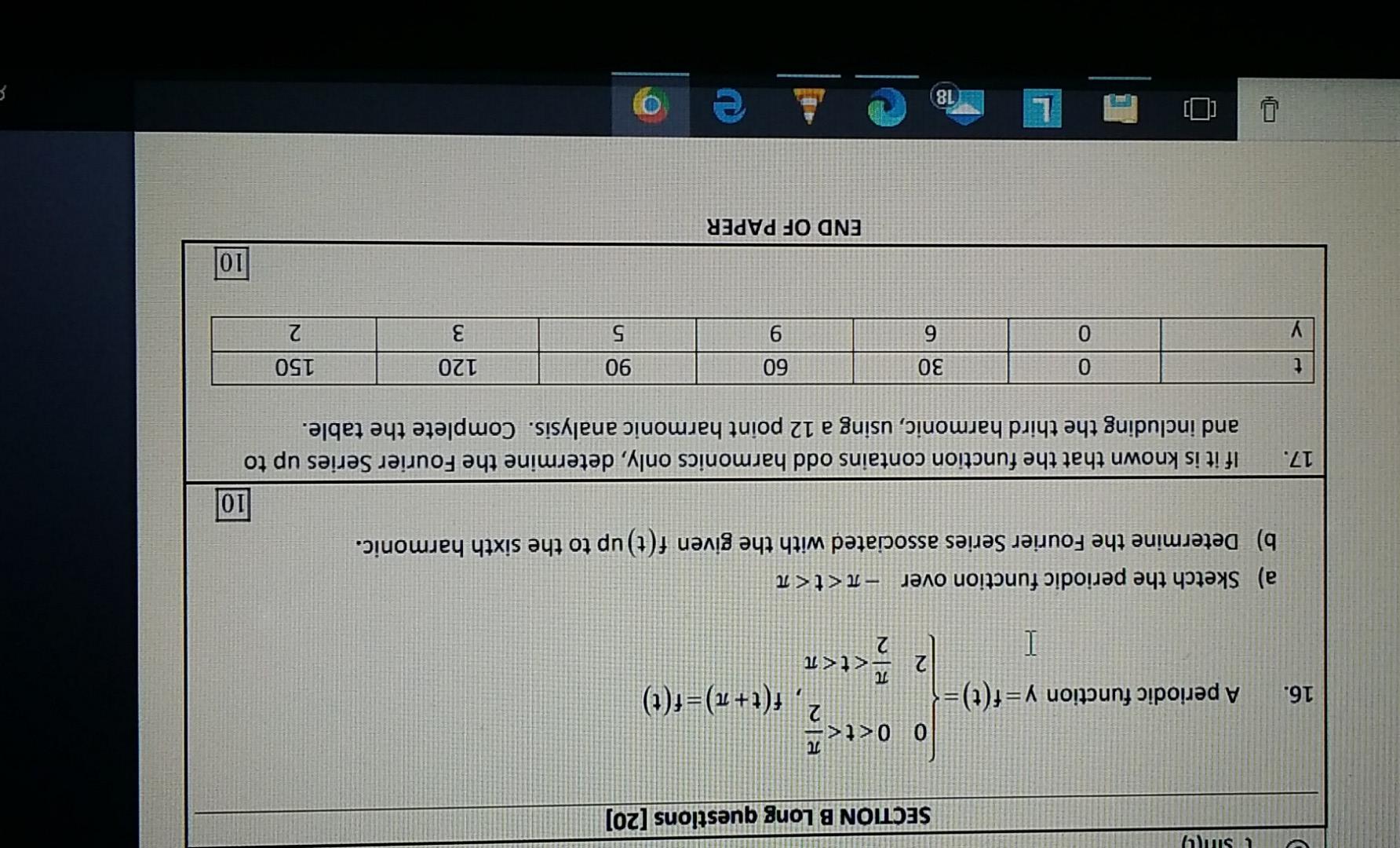 Solved Sim SECTION B Long questions [20] TU 16. 0 0 | Chegg.com