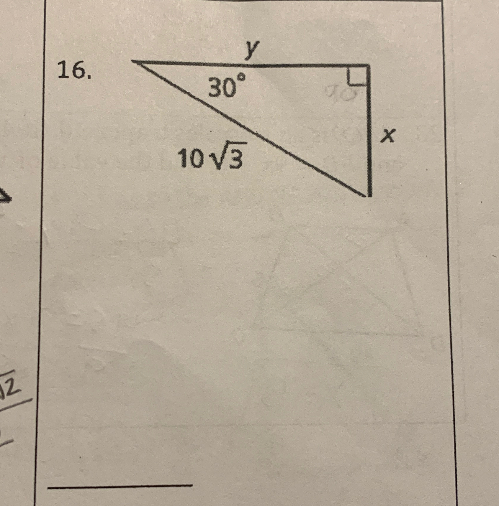 Solved answer the following in simplest radical form, using | Chegg.com