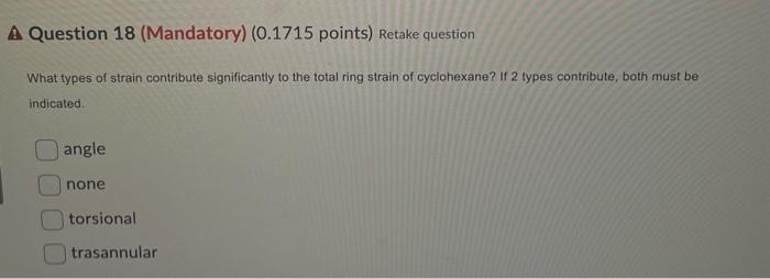 Solved What types of strain contribute significantly to the | Chegg.com