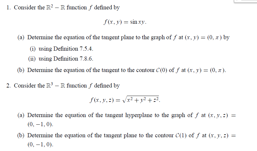 Solved Consider the R2-R ﻿function f ﻿defined | Chegg.com