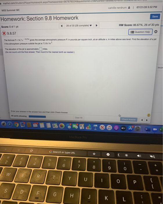 Solved mathal.com/Student/Player | Chegg.com