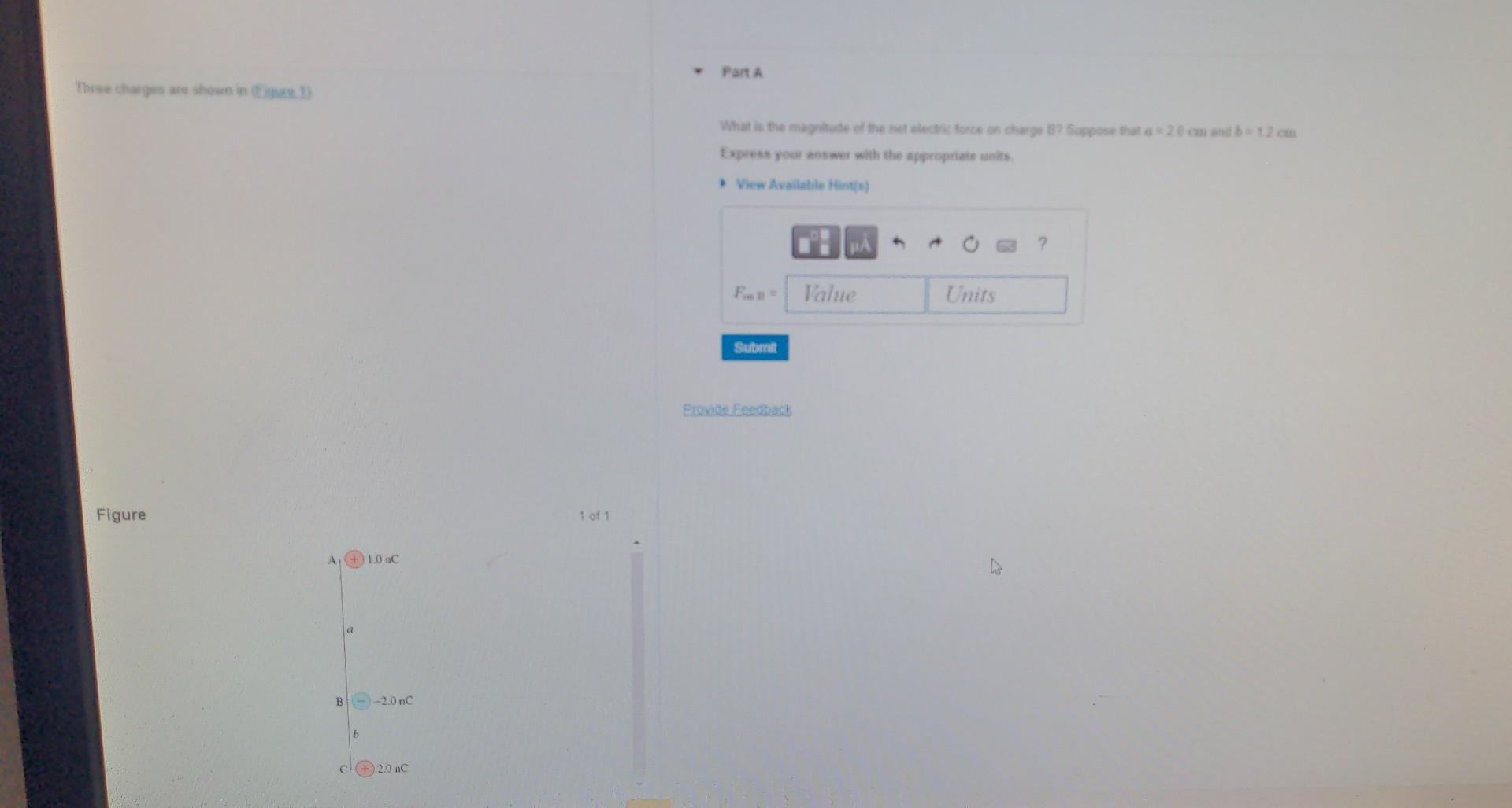 Solved What Is The Magnitude Of The Net Electric Force On