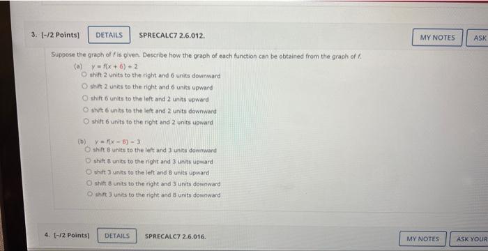 Solved The graph def aunction f is gven. Uae the graph to | Chegg.com