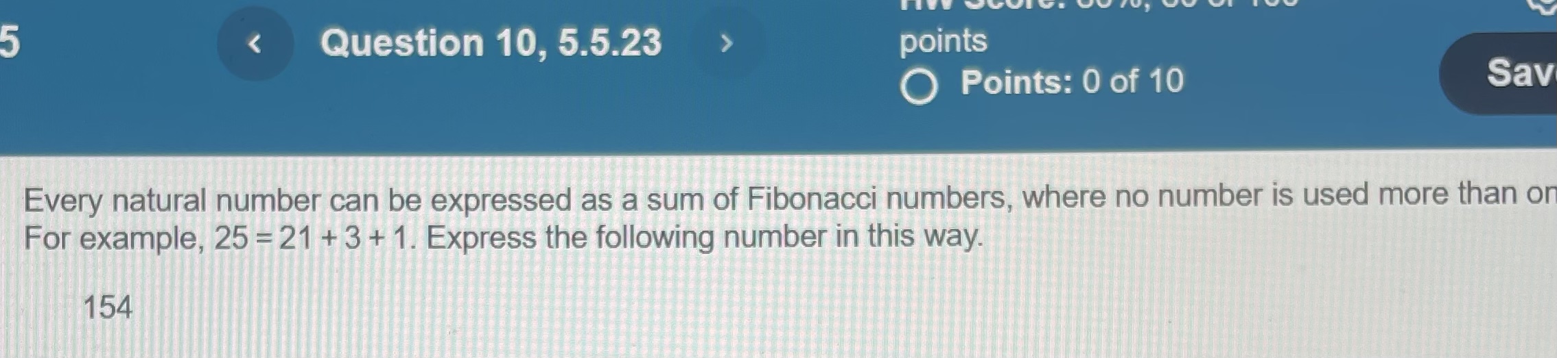 Solved Every natural number can be expressed as a sum of | Chegg.com