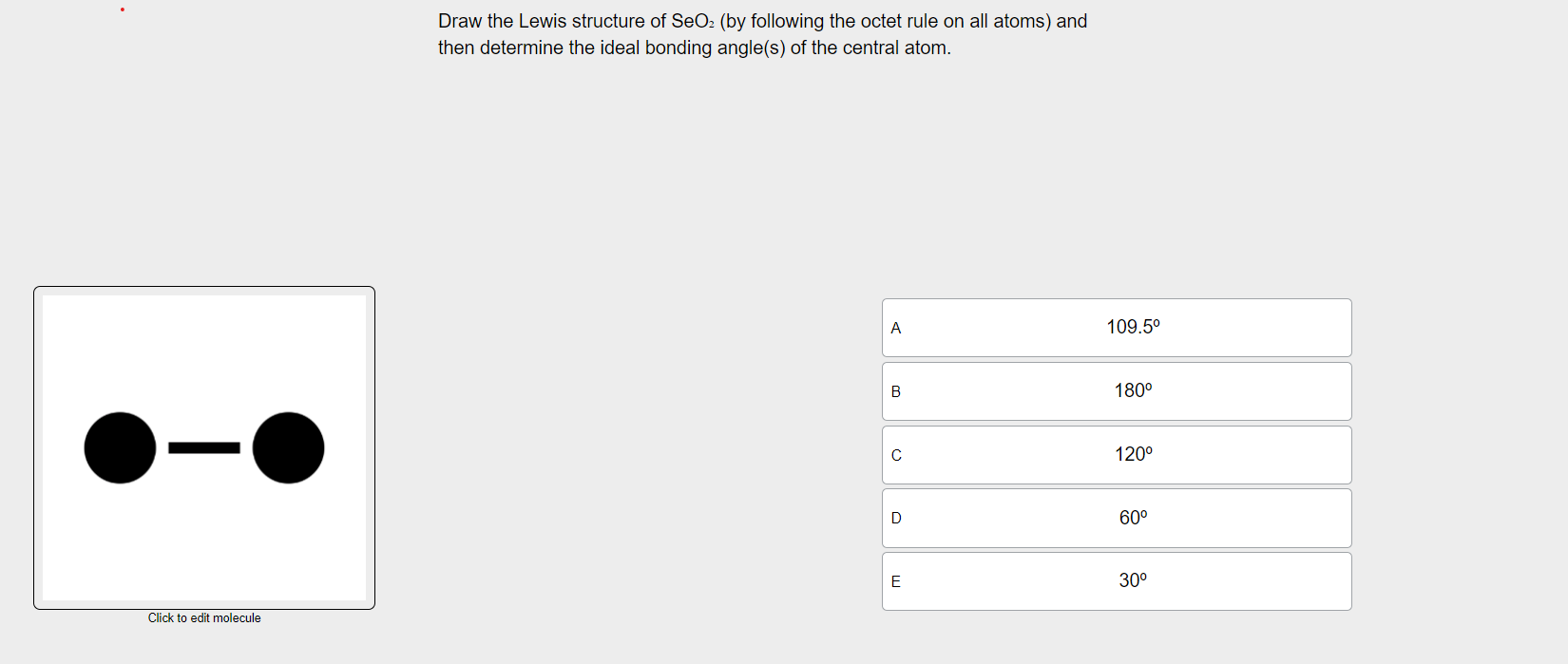 Solved Draw the Lewis structure of SeO2 (by following the | Chegg.com