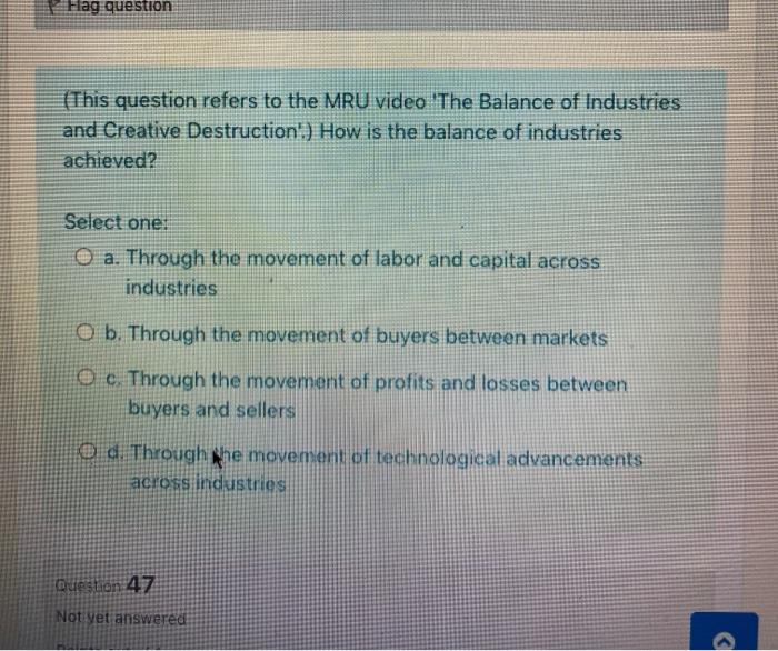 Solved Flag question (This question refers to the MRU video | Chegg.com