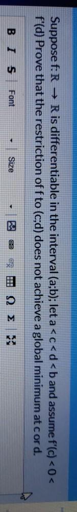 Solved Suppose f: R → Ris differentiable in the interval | Chegg.com