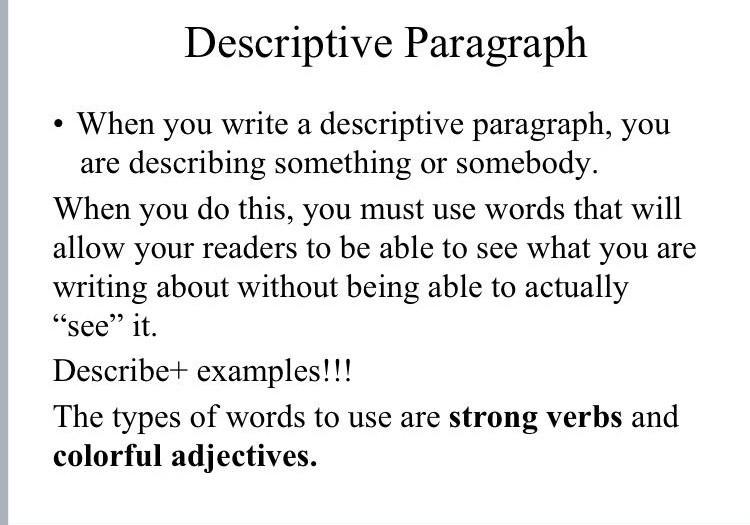 Can someone help me with that, write a descriptive | Chegg.com