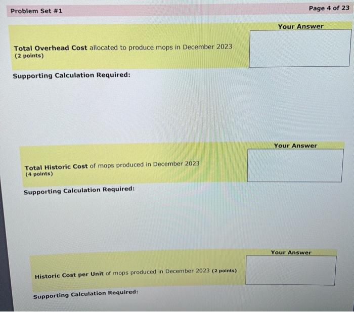 Solved Problem \#1: GAAP Product Costs ( 32 points) The | Chegg.com