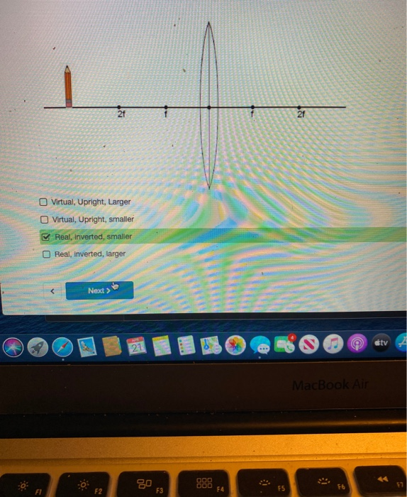 Solved RAS o virtual, Upright. smaller Virtual, Upright, | Chegg.com