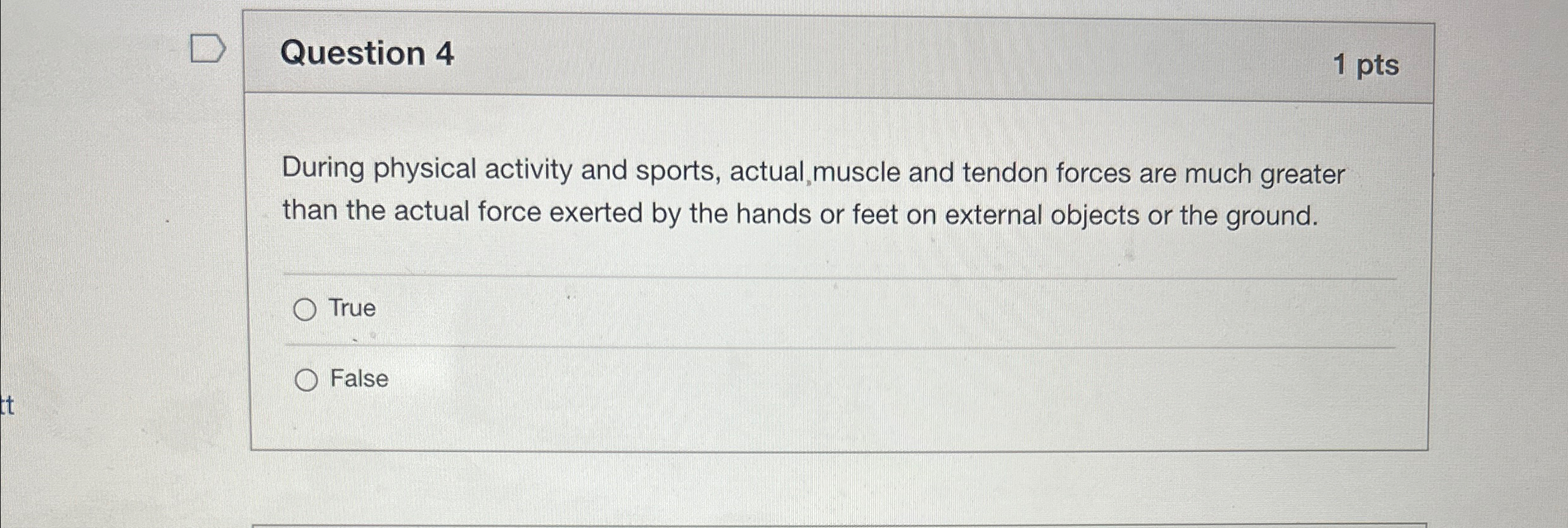 Solved Question 41 ﻿ptsDuring physical activity and sports, | Chegg.com