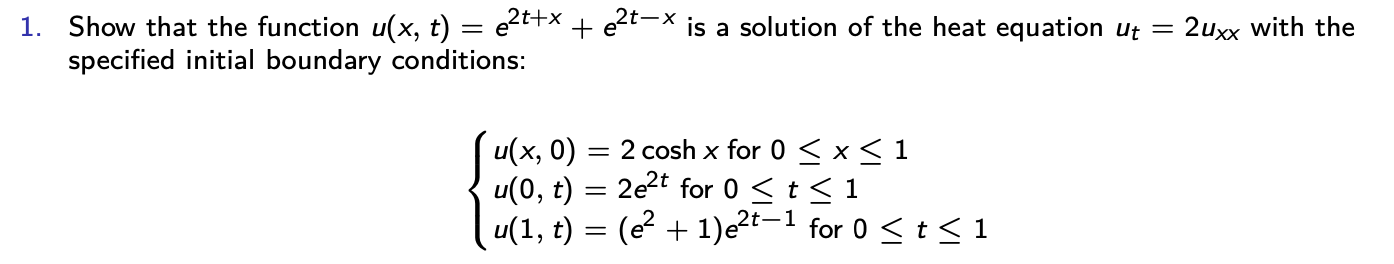 Solved I need solutions to this problem done by hand, with | Chegg.com
