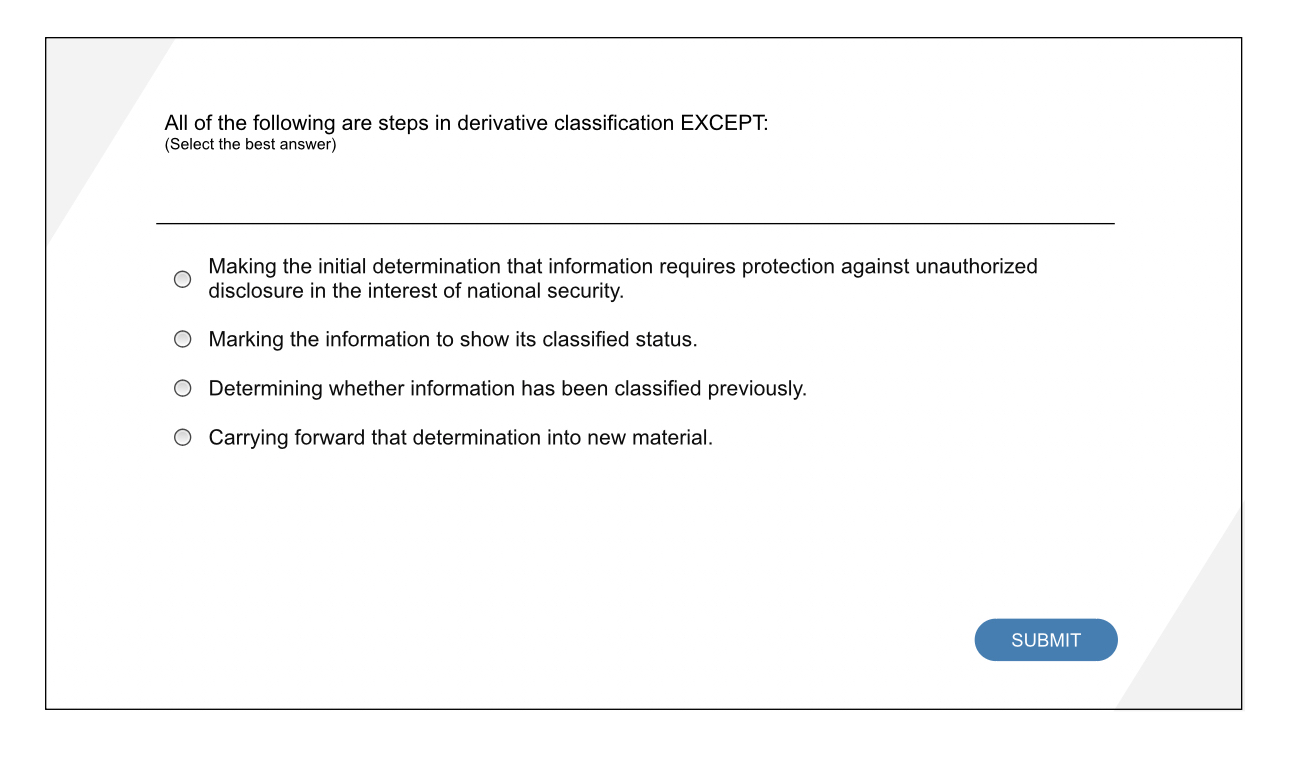 Solved All of the following are steps in derivative | Chegg.com