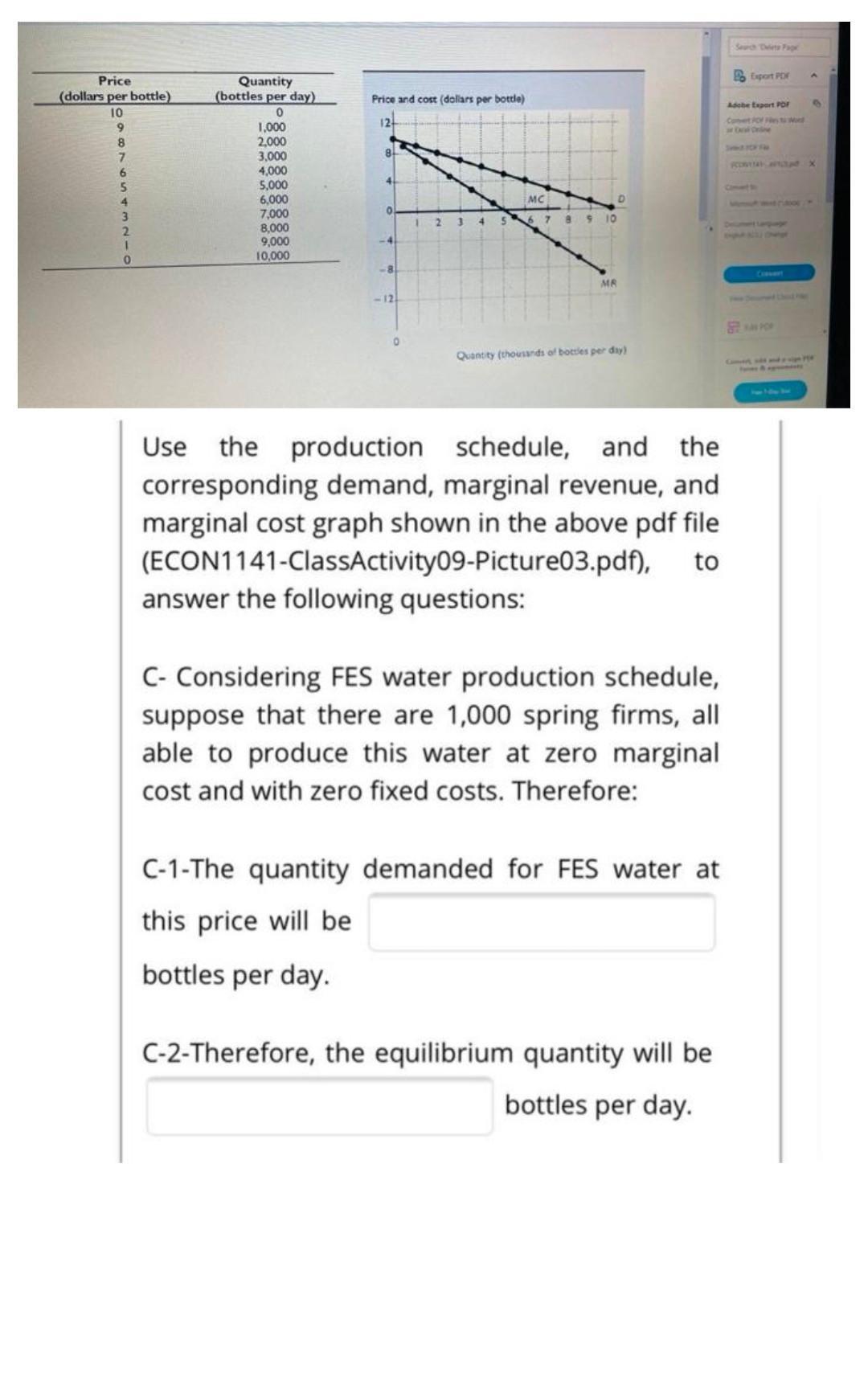 Solved Use the production schedule, and the corresponding | Chegg.com