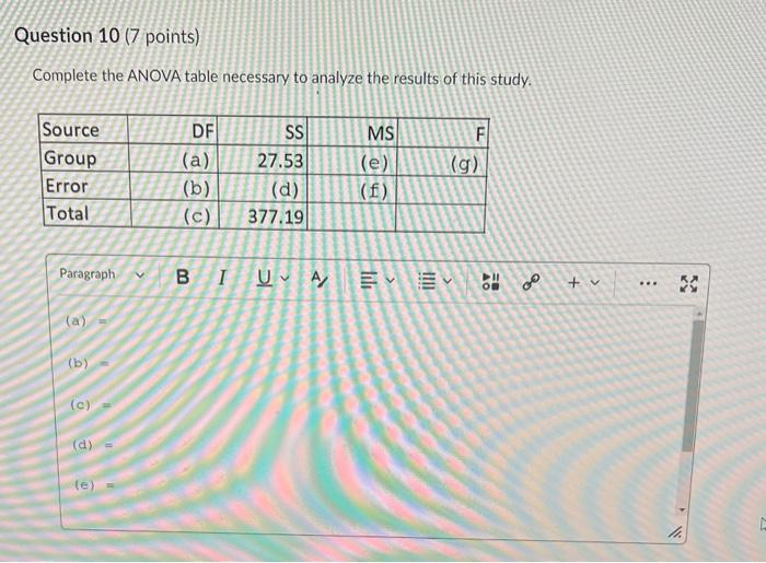 Solved Questions 7-13 refer to the following scenario. Some | Chegg.com