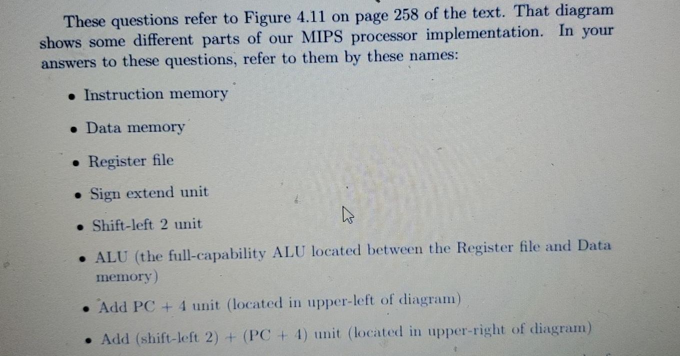 Solved These questions refer to Figure 4.11 on page 258 of | Chegg.com