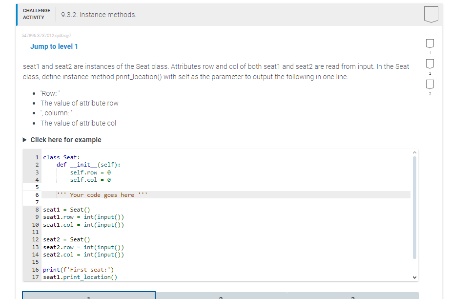 Solved 547896.3737012.q×3zqyJump to level 1seat1 ﻿and seat 2 | Chegg.com