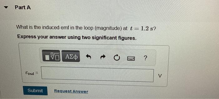 Solved A circular loop of wire with radius 0.0280 m and | Chegg.com