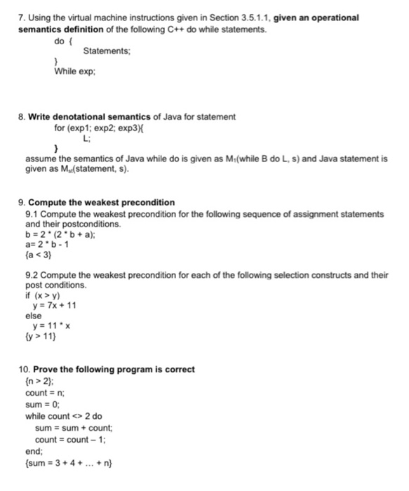 Solved 1. Given the following grammar and the right | Chegg.com