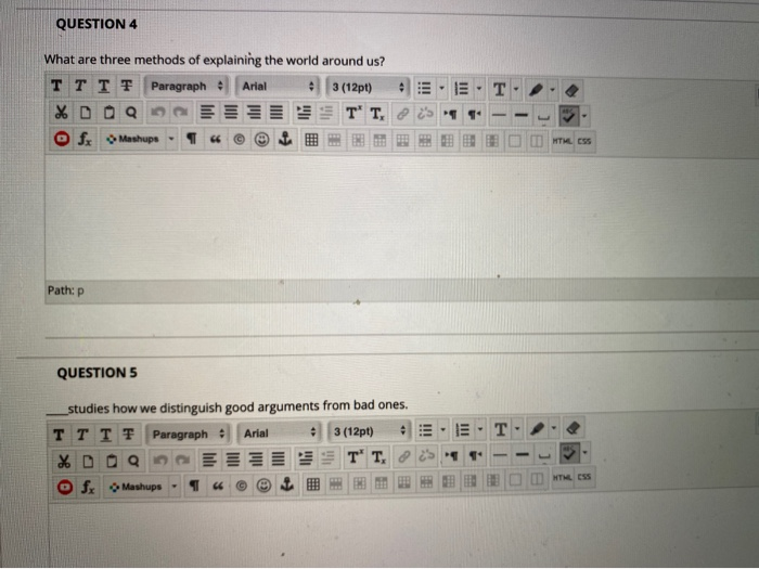 Solved QUESTION 4 IE T What are three methods of explaining | Chegg.com