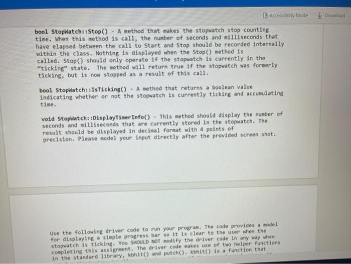 Solved CIS 221 - -- Programming II: C++ Programming | Chegg.com