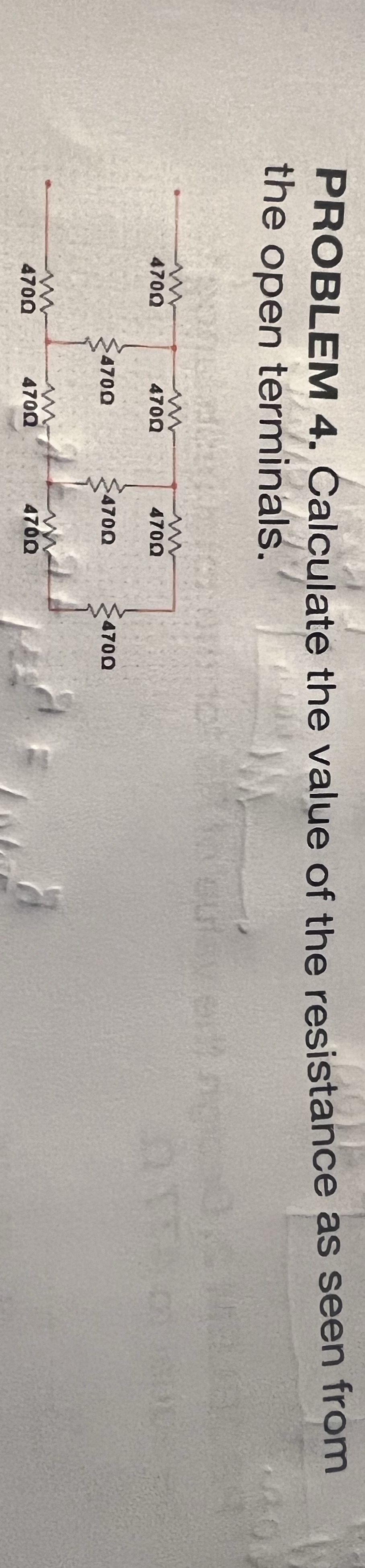 Calculate the value of the resistance as seen from | Chegg.com