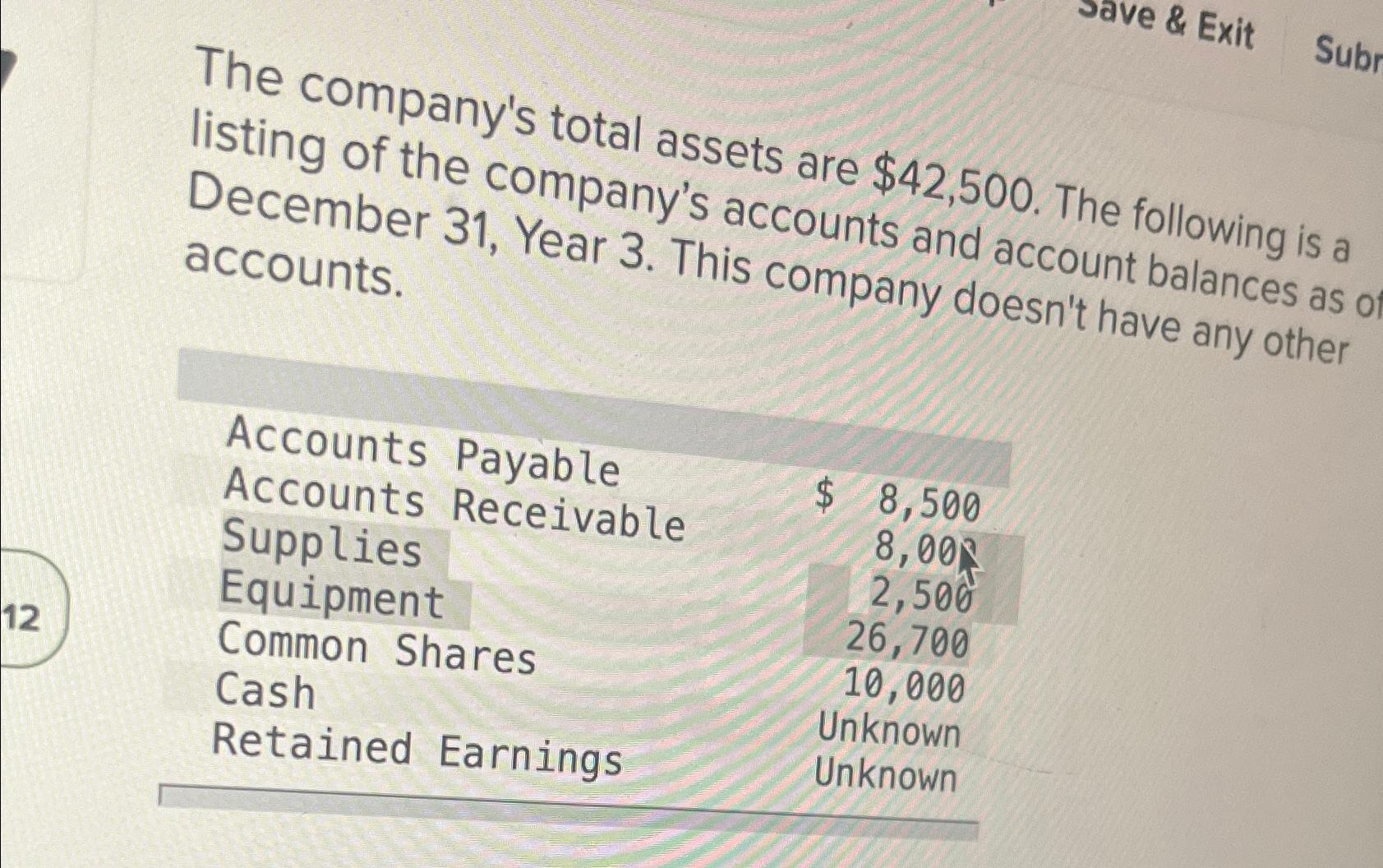 Solved Determine:Cash account Retained Earnings Account | Chegg.com