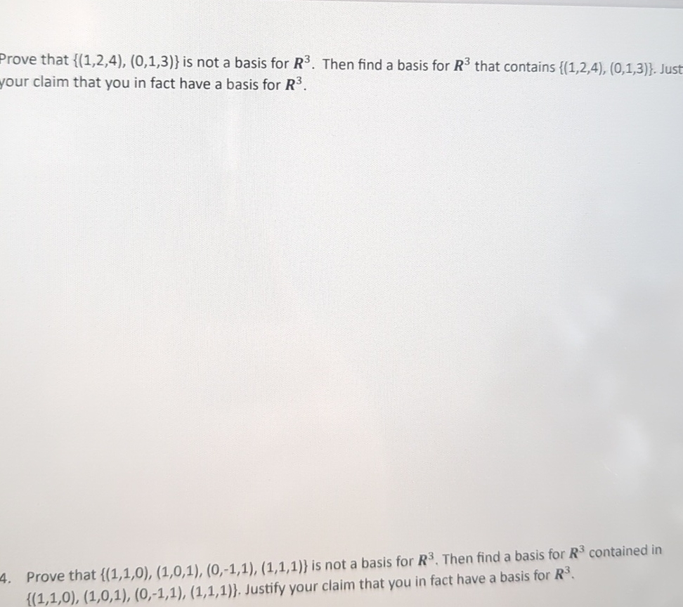 Solved ANSWER ALL PARTS (a-b). ﻿Please show clearly defined | Chegg.com