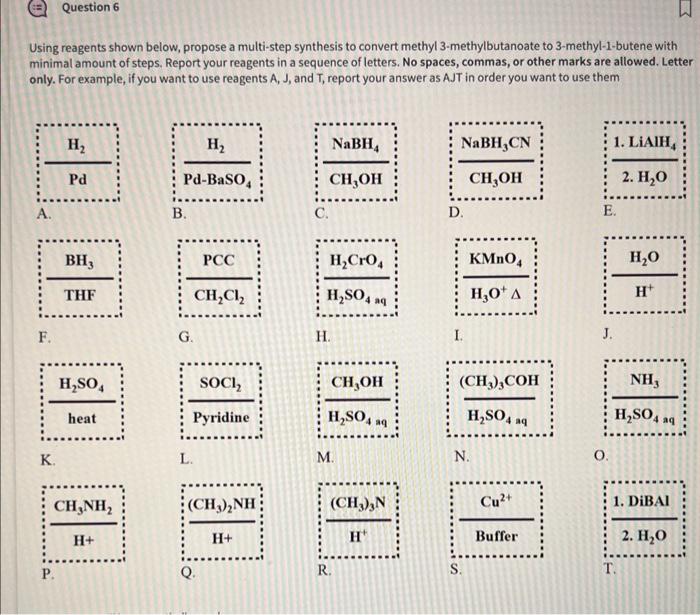 Solved Using reagents shown below, propose a multi-step | Chegg.com