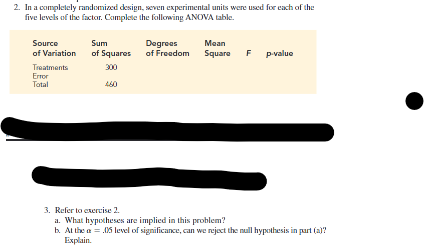Solved Finish the problems by showing all your calculation | Chegg.com