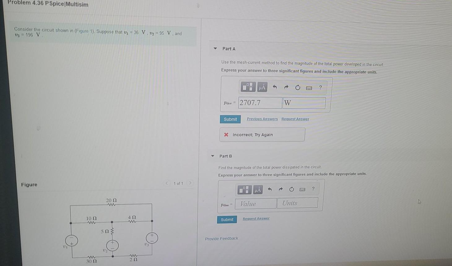 Solved Problem 4.36 PSpice Multisim Consider the circuit | Chegg.com Solved Problem 4.36 PSpice Multisim Consider the circuit | Chegg.com