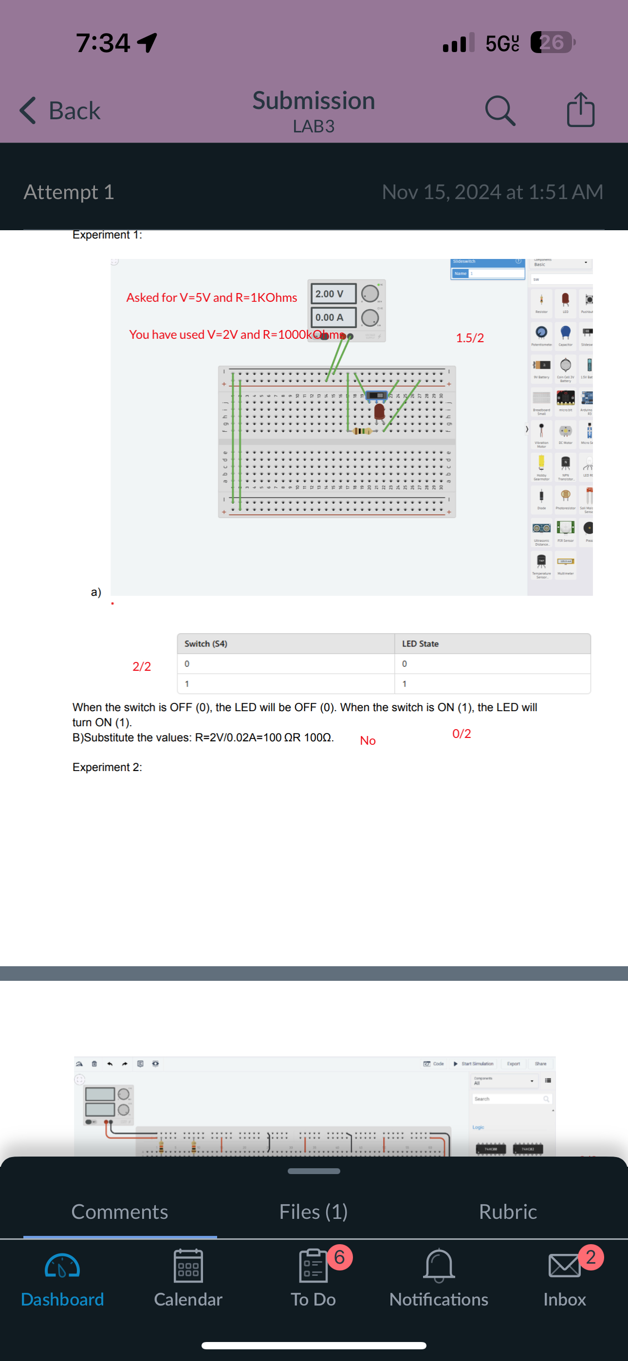 Solved The problem number one and problem number 2 ﻿is not | Chegg.com