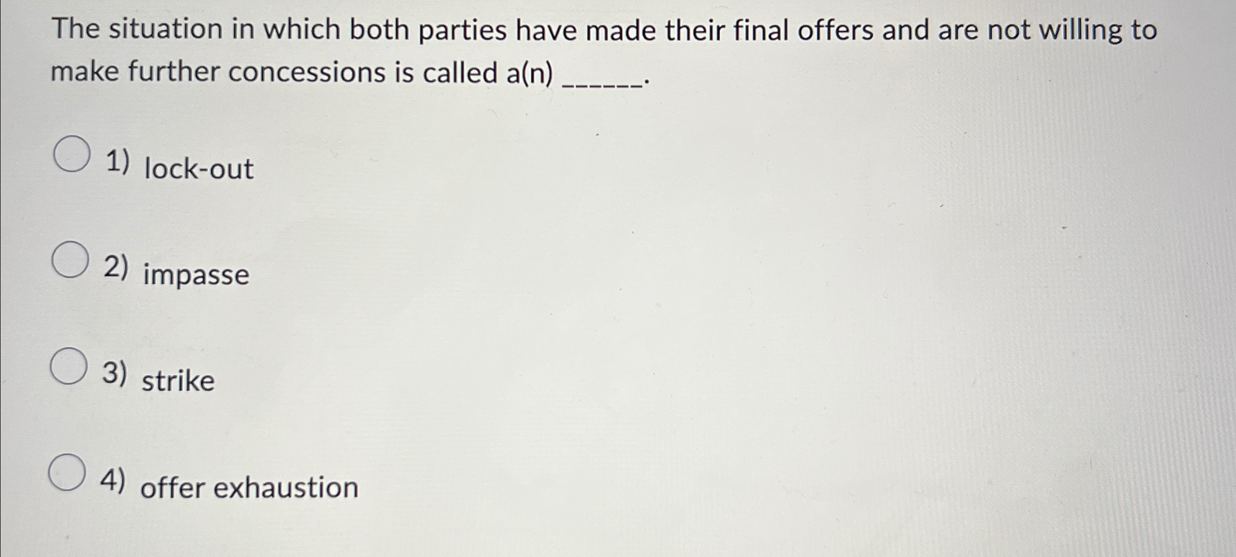 Solved The situation in which both parties have made their | Chegg.com