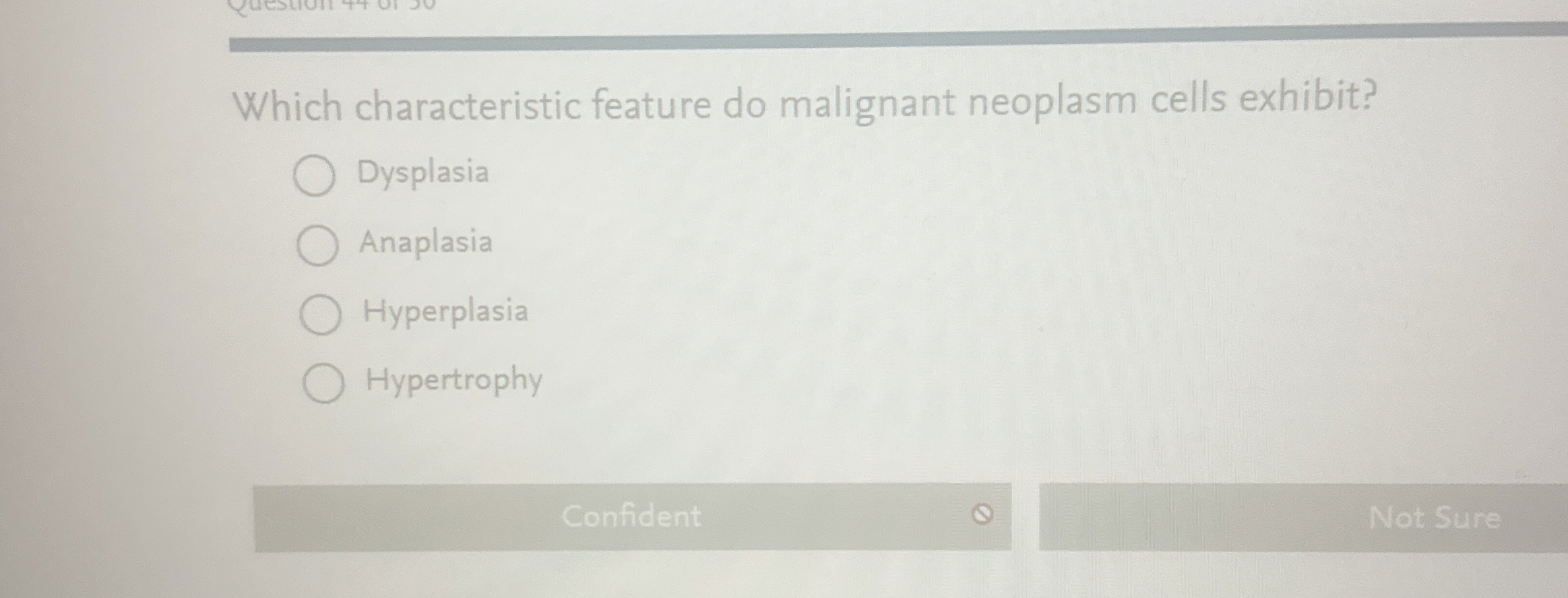 Solved Which characteristic feature do malignant neoplasm | Chegg.com