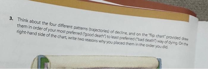 Solved 3. Think about the four different patterns | Chegg.com