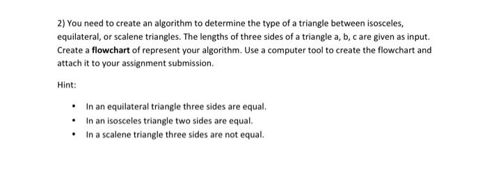 Solved 1 Create A Pseudo Code Representing An Algorithm 7642