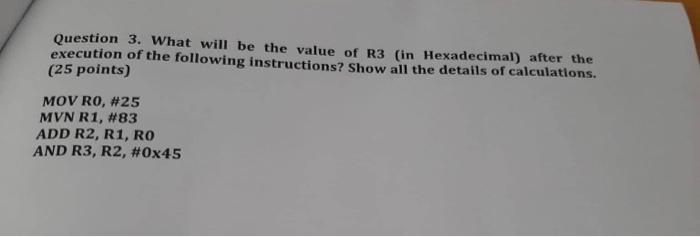 Solved Question 3. What will be the value of R3 (in | Chegg.com