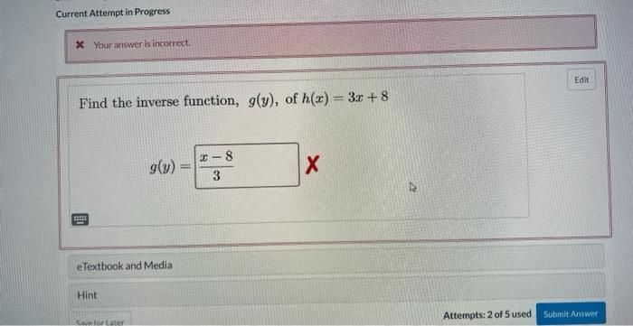 Solved Raise x to the fifth power, multiply by 8 , and then | Chegg.com