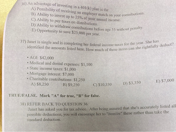 Solved 36 An Advantage Of Investing In A 401 k Plan Is The Chegg solved-36-an-advantage-of-investing-in-a-401-k-plan-is-the-chegg