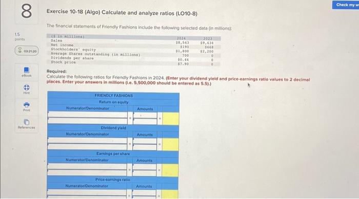 Solved Brief Exercise 10-14 (Algo) Analyze a stock split | Chegg.com