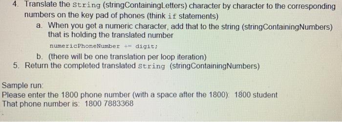 Solved Problem: Phone Keypads: Translating text phone | Chegg.com