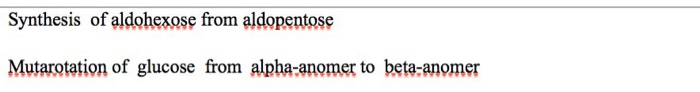 Solved Synthesis of aldohexose from aldopentose Mutarotation | Chegg.com