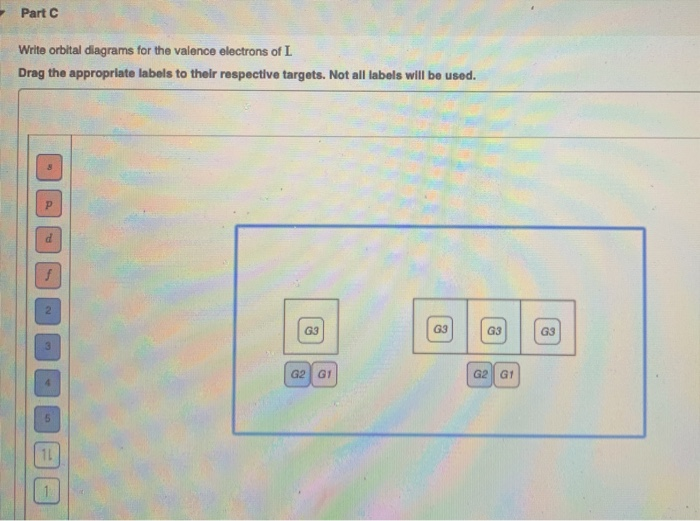 Solved Part A Write orbital diagrams for the valence | Chegg.com